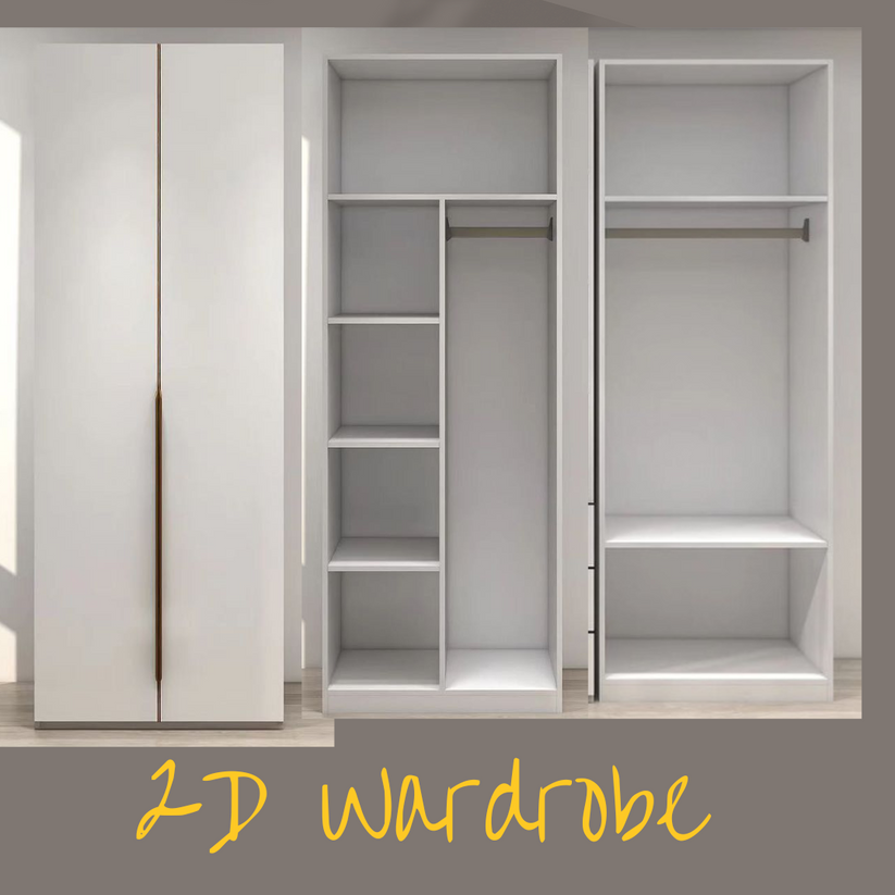 2D WARDROBE - AIDA SERIES – Faruma Furniture, Maldives